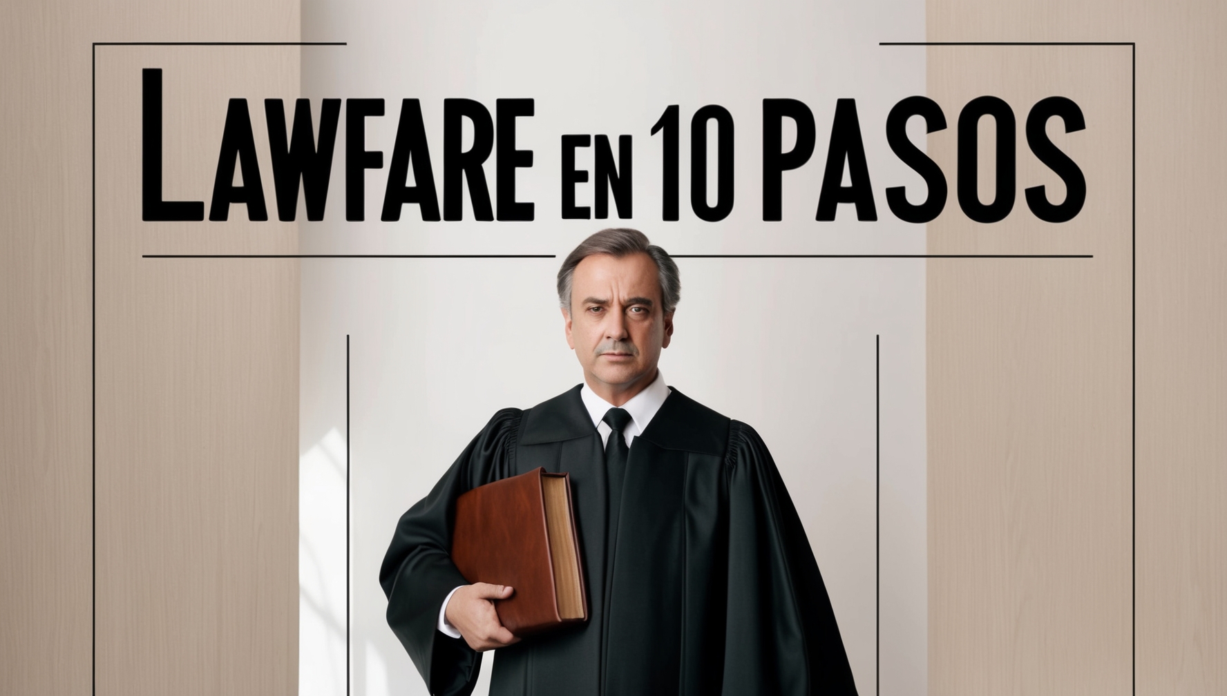 Cómo crear un lawfare en 10 cómodos pasos